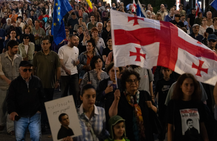 Caucasian Knot | Two people were attacked before a rally in Tbilisi ...